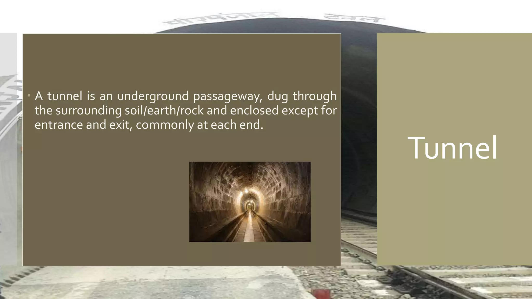 Lining of tunnel | PPTX
