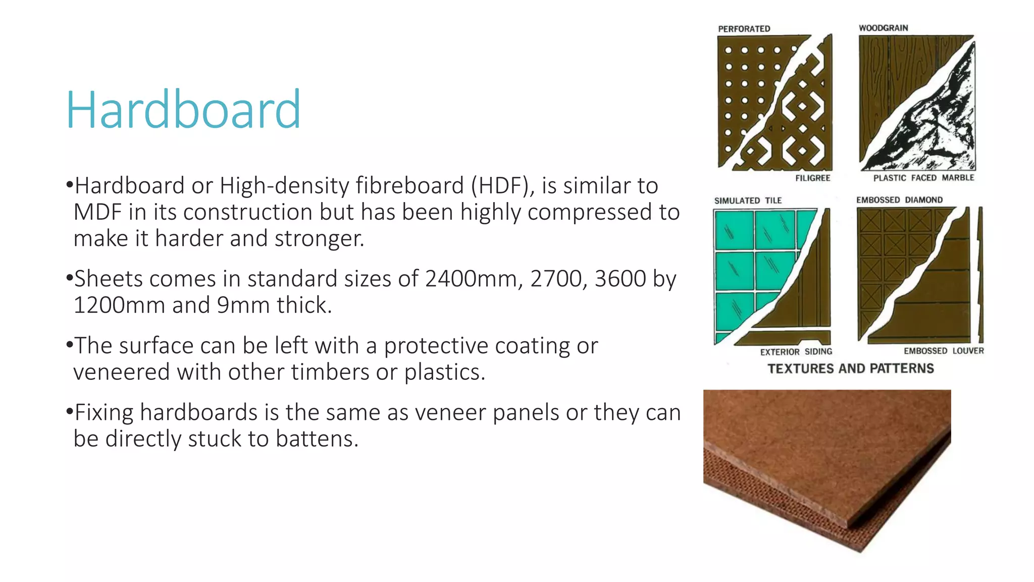 Install lining, panelling and moulding - Linings presentation | PPTX
