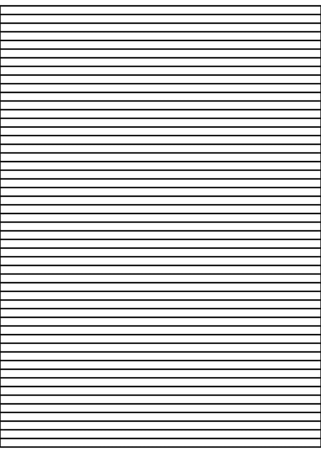 Liniuszek - linie - format A4 | PDF