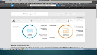 LinkedIn basic principles - Session | PPT
