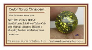 Natural gem | PPT