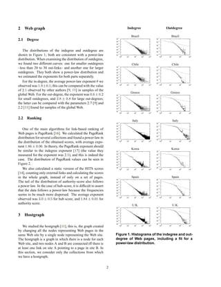 Link Analysis in National Web Domains | PDF