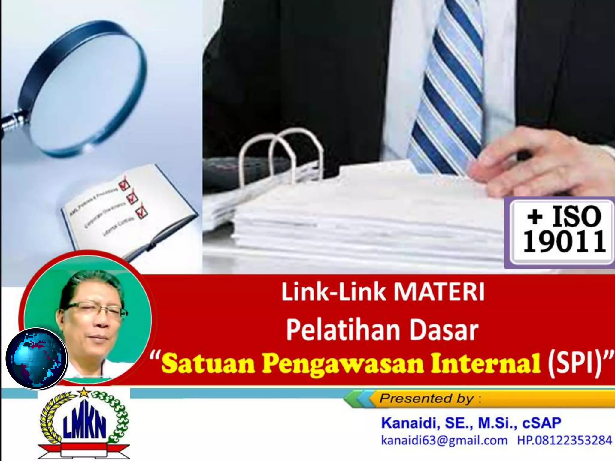 Link-Link MATERI _Pelatihan Dasar "Satuan Pengawasan Internal/SPI (Internal Audit)" | PPTX