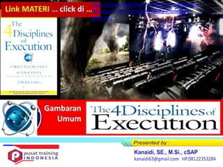 Link-link Materi 4DX_Mencapai The Wildly Important Goals (WIG) | PPT