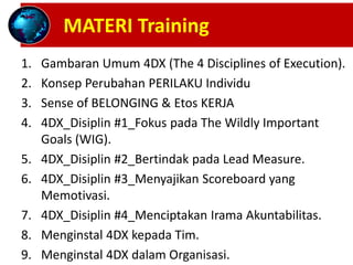 Link-link Materi 4DX_Mencapai The Wildly Important Goals (WIG) | PPT