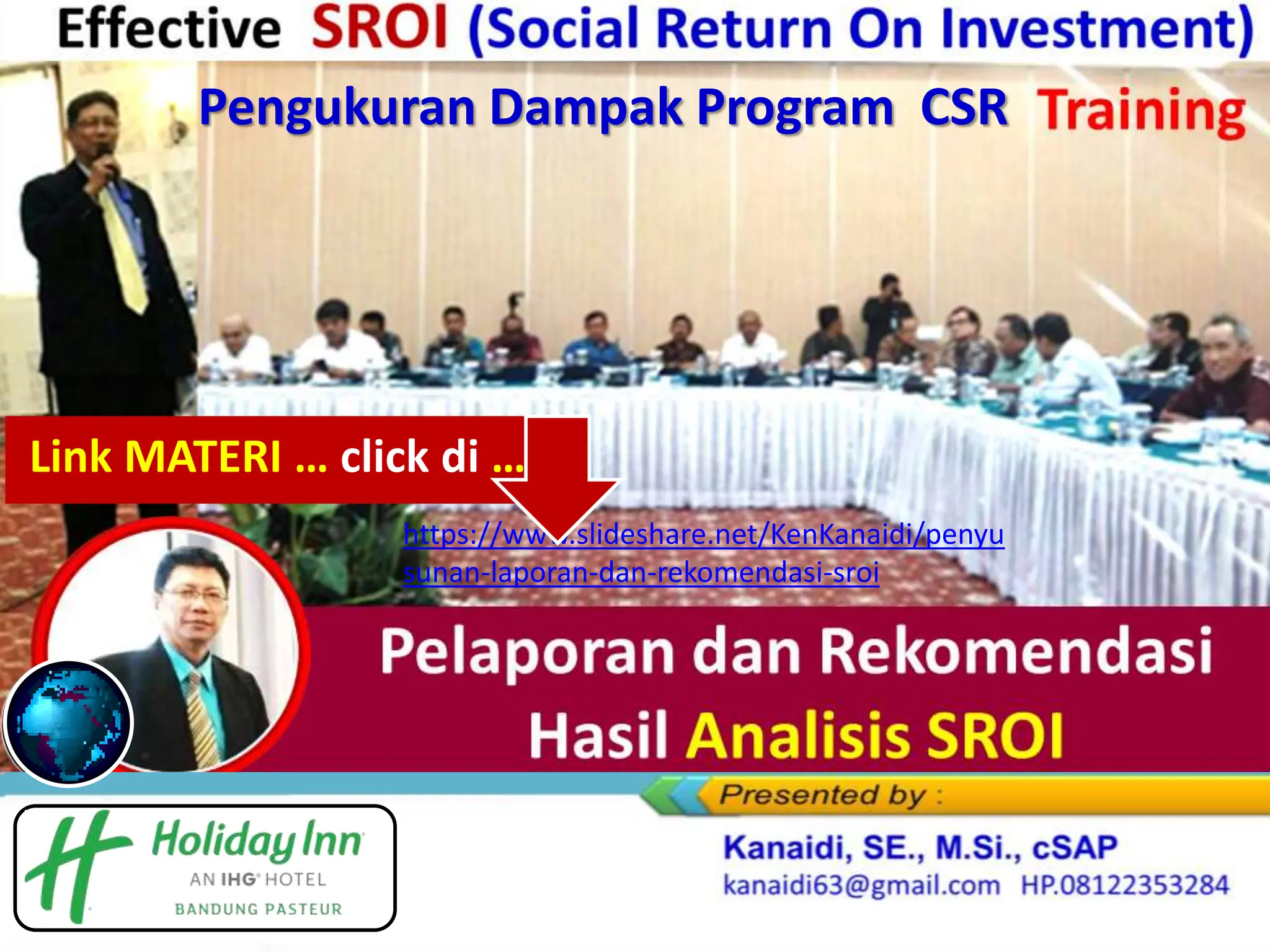 PELAKSANAAN + Link-Link MATERI FGD/Training _Kriteria Penilaian Program CSR (PPM) Badan Usaha ...