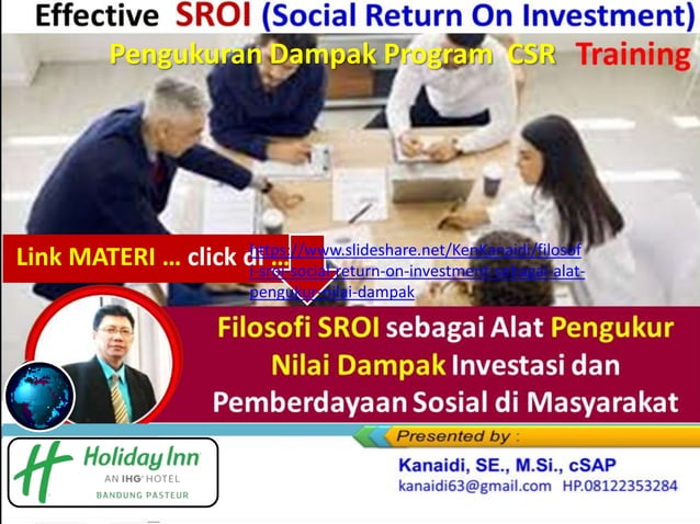 PELAKSANAAN + Link-Link MATERI FGD/Training _Kriteria Penilaian Program CSR (PPM) Badan Usaha ...