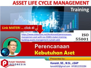 Link-Link MATERI Training "ASSET LIFE CYCLE Management" | PPTX