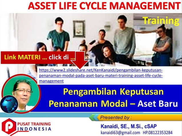 Link-Link MATERI Training "ASSET LIFE CYCLE Management" | PPTX