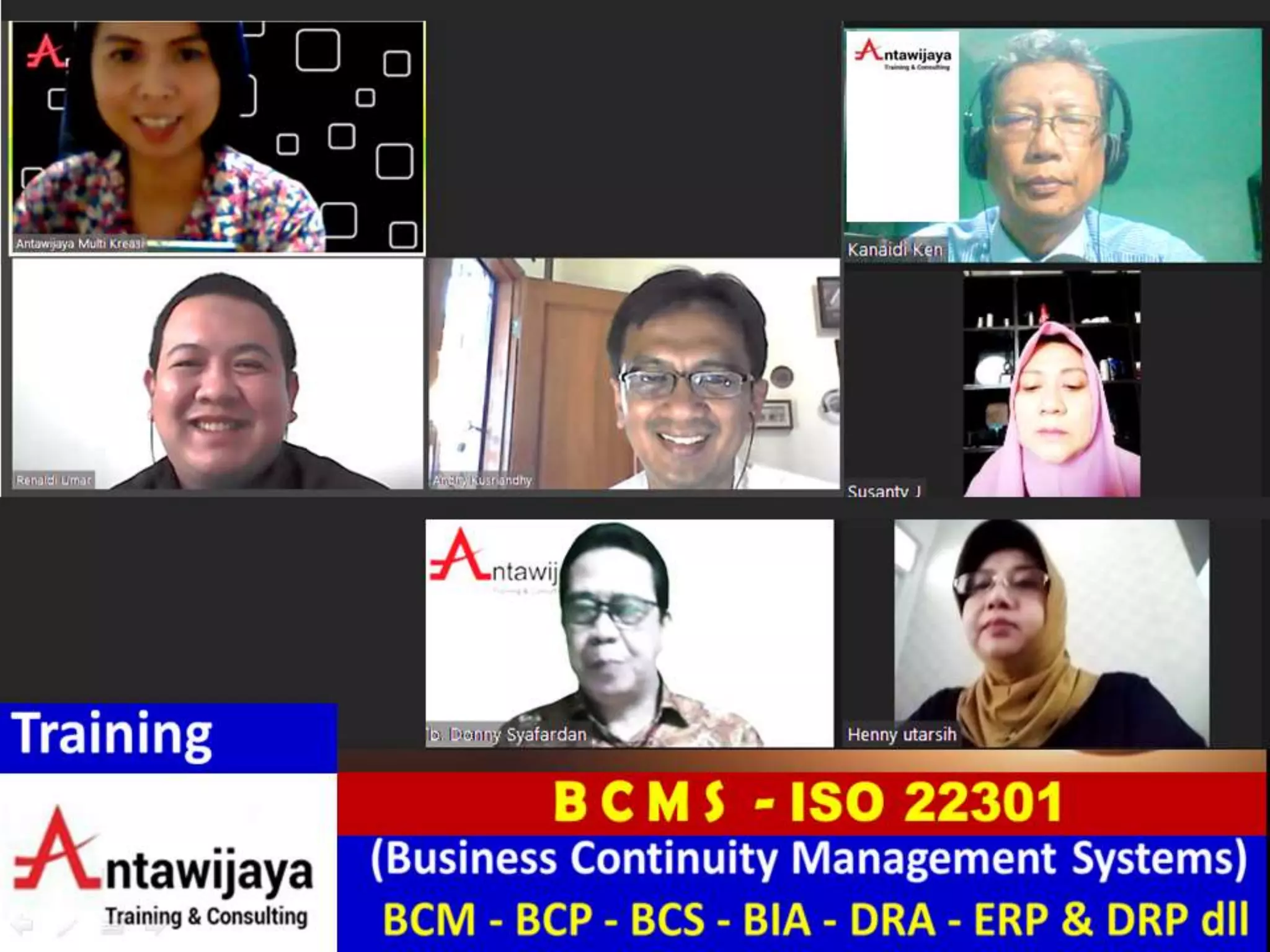 RENCANA Pelaksanaan + Link-Link MATERI TRAINING "Business Continuity Management System (BCMS_ISO ...