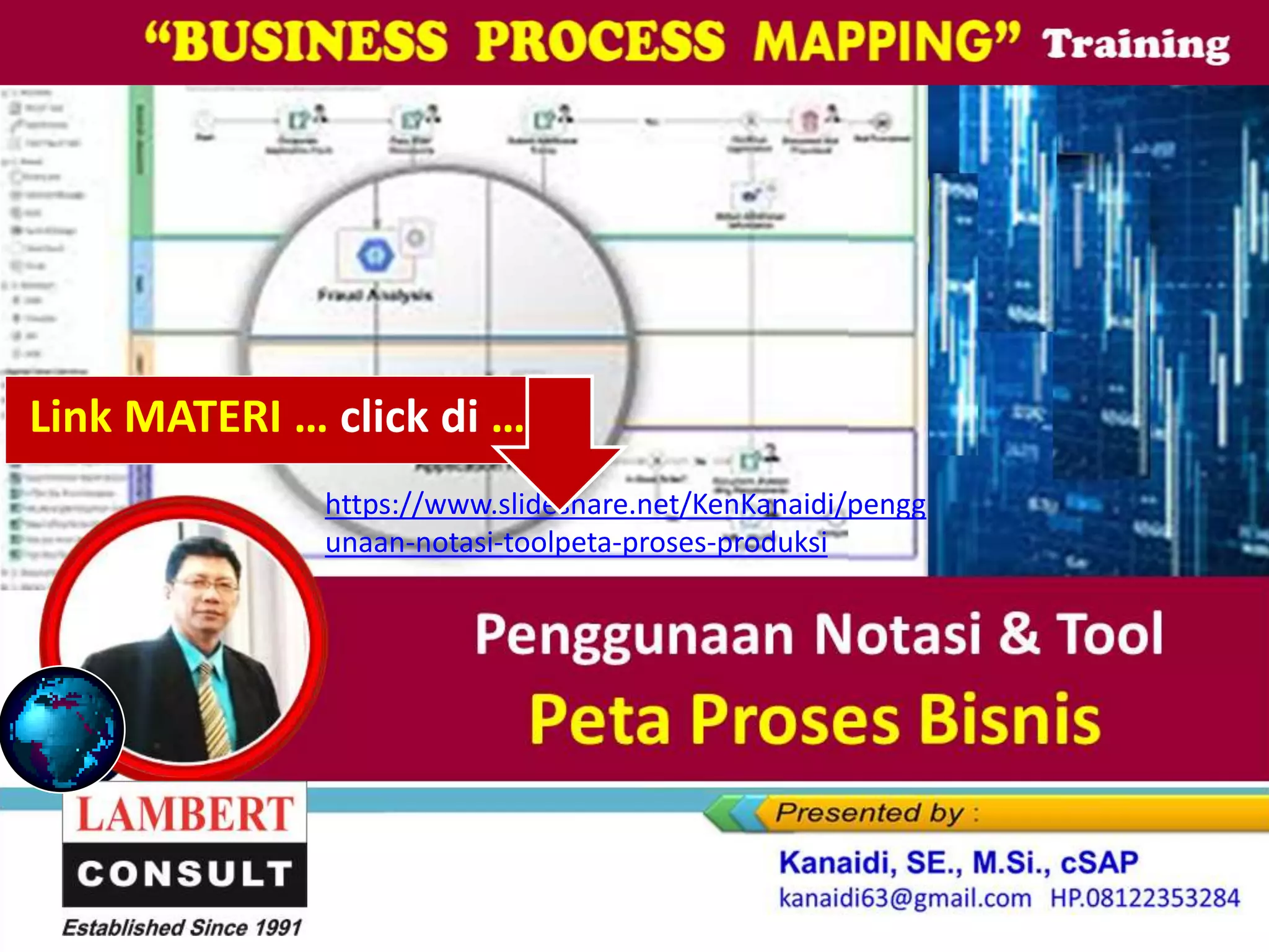 PELAKSANAAN + Link-Link MATERI Training _"Pemetaan PROSES BISNIS (BUSINESS PROCESS MAPPING)" _PT ...