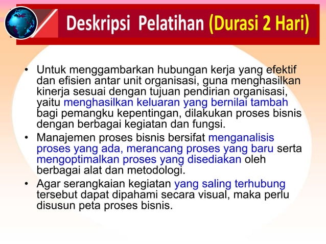 PELAKSANAAN + Link-Link MATERI Training _"Pemetaan PROSES BISNIS (BUSINESS PROCESS MAPPING)" _PT ...