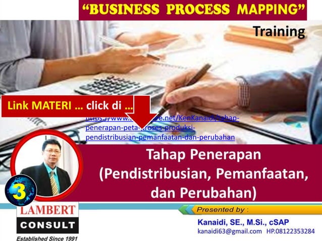 PELAKSANAAN + Link-Link MATERI Training _"Pemetaan PROSES BISNIS (BUSINESS PROCESS MAPPING)" _PT ...