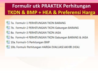 PELAKSANAAN + Link-Link MATERI Training _"PERCEPATAN PENINGKATAN ...