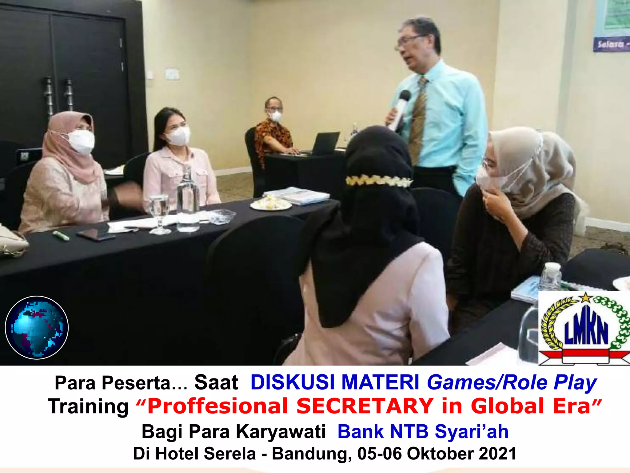 PELAKSANAAN + Link-Link MATERI Training "Professional SECRETARY in Global Era" | PPT
