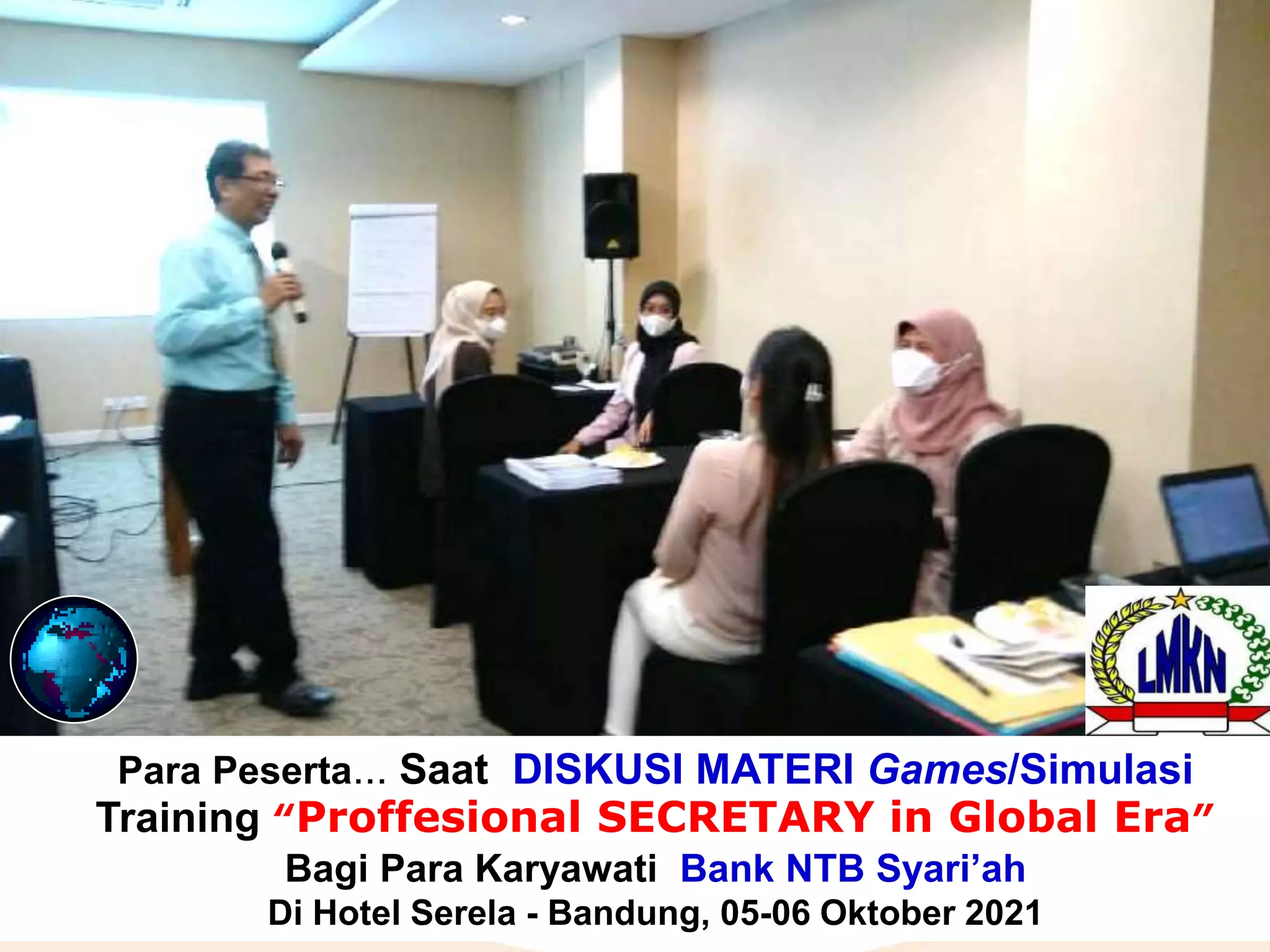 PELAKSANAAN + Link-Link MATERI Training "Professional SECRETARY in Global Era" | PPT