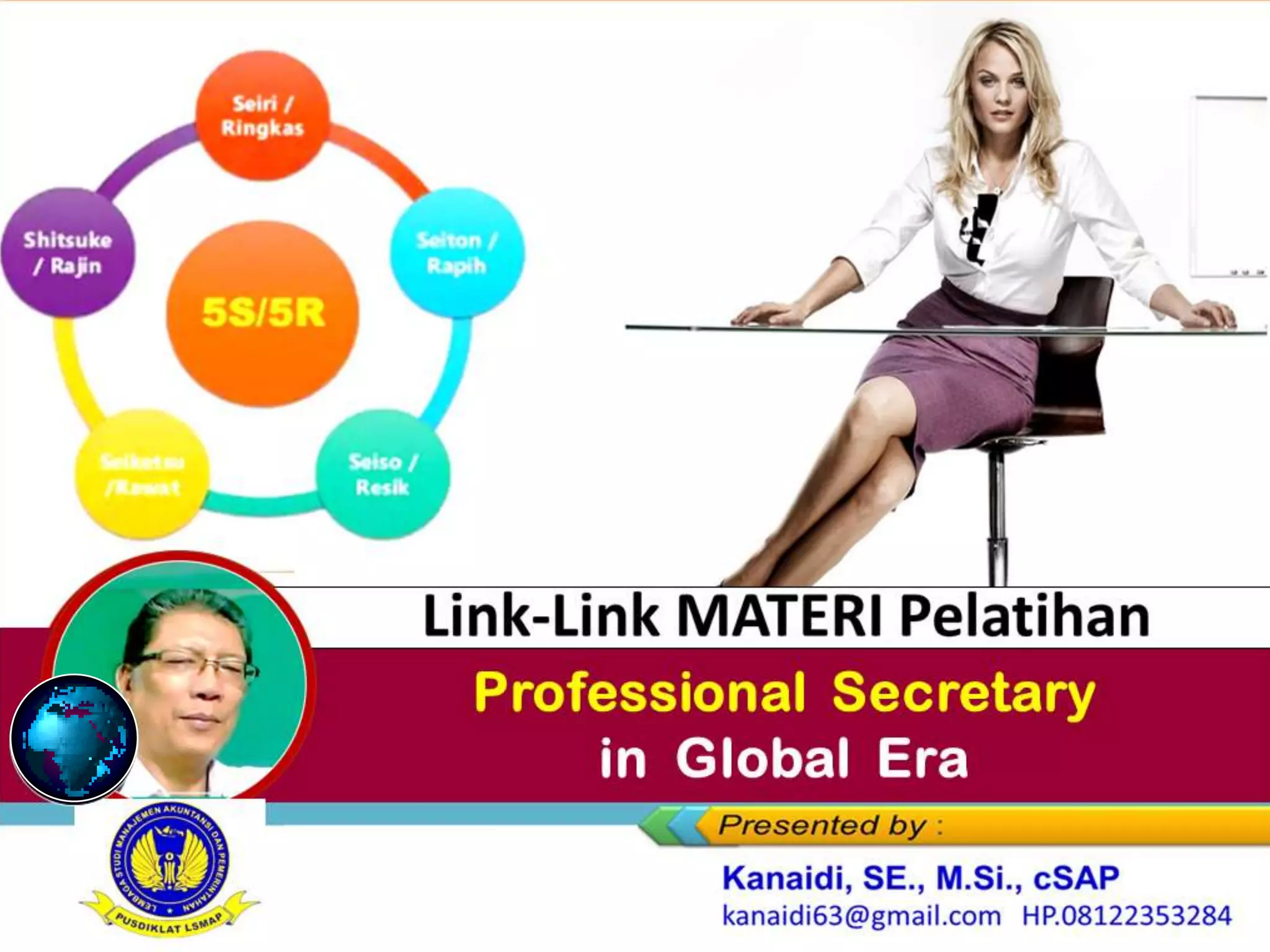 Link-Link MATERI Training_ "Professional Secretary" in Global Era | PPTX