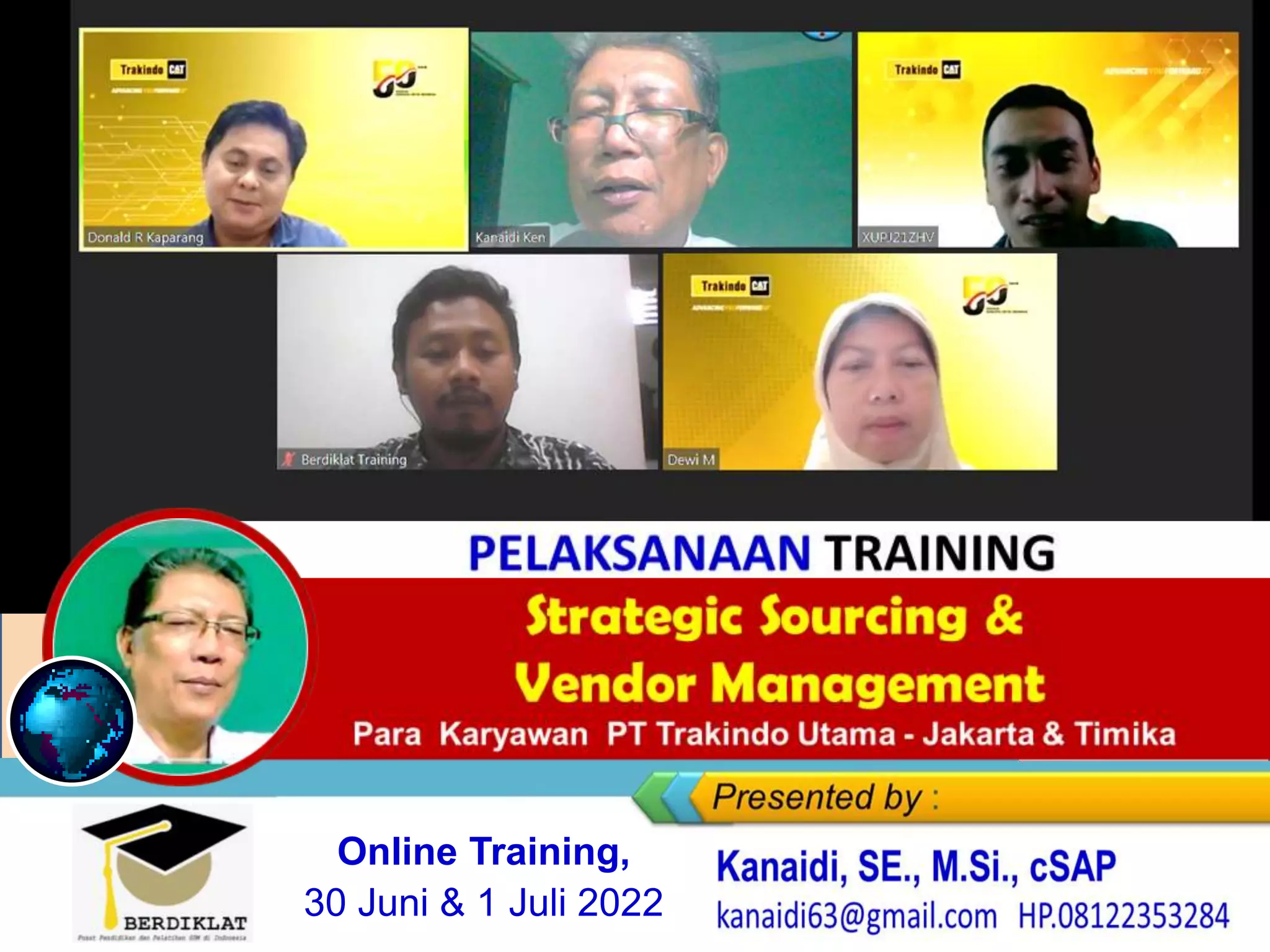 PELAKSANAAN + Link-link MATERI Training_"Strategic Sourcing & Vendor Management" _PT Trakindo ...