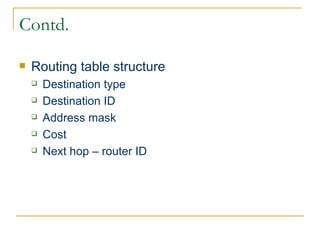 Link State Protocol | PPT