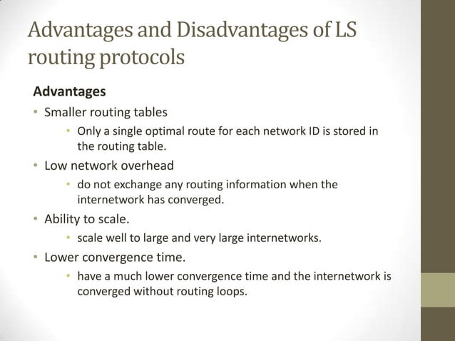 Link state routing protocol | PPTX
