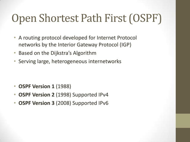 Link state routing protocol | PPTX