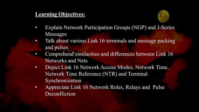 Tonex's Link 16 Operational Overview Training | PPTX | Computer ...
