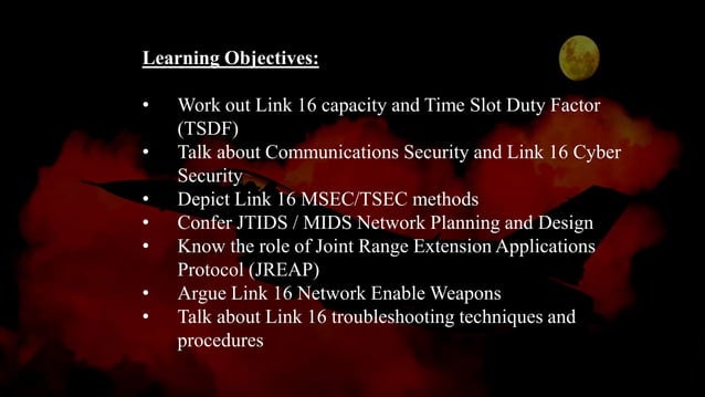 Tonex's Link 16 Operational Overview Training | PPTX | Computer ...