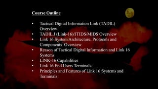 Tonex's Link 16 Operational Overview Training | PPTX