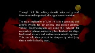 Tonex's Link 16 Operational Overview Training | PPTX