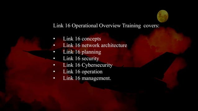 Tonex's Link 16 Operational Overview Training | PPTX | Computer ...