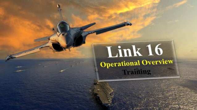 Tonex's Link 16 Operational Overview Training | PPT