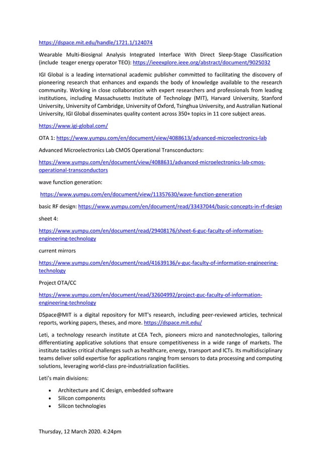 Microelectronics | PDF | Computing | Technology & Computing