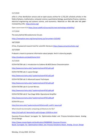 Story behind Microelectronic Circuits | PDF