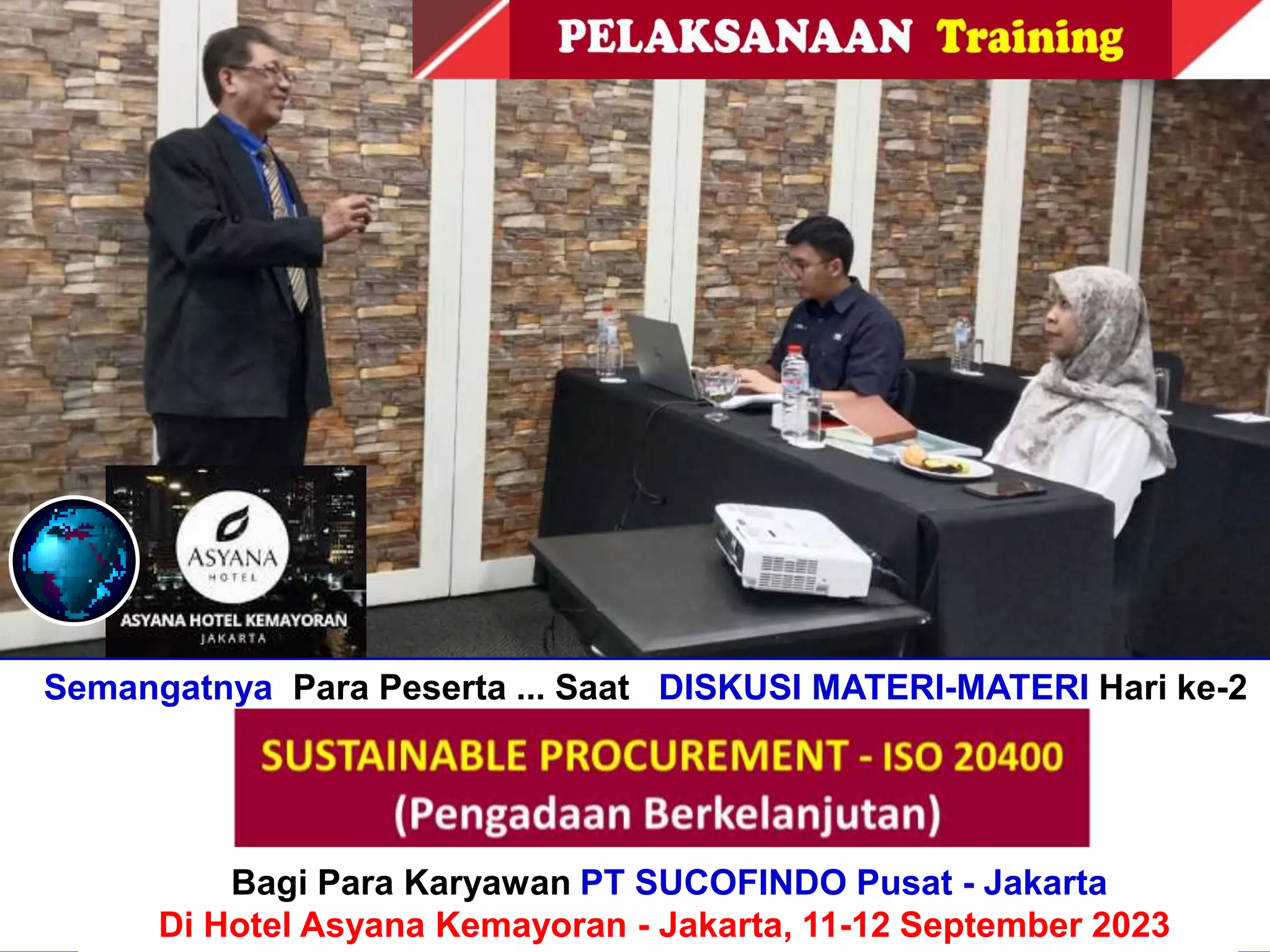 PELAKSANAAN + Link2 Materi Training "SUSTAINABLE PROCUREMENT (Pengadaan ...
