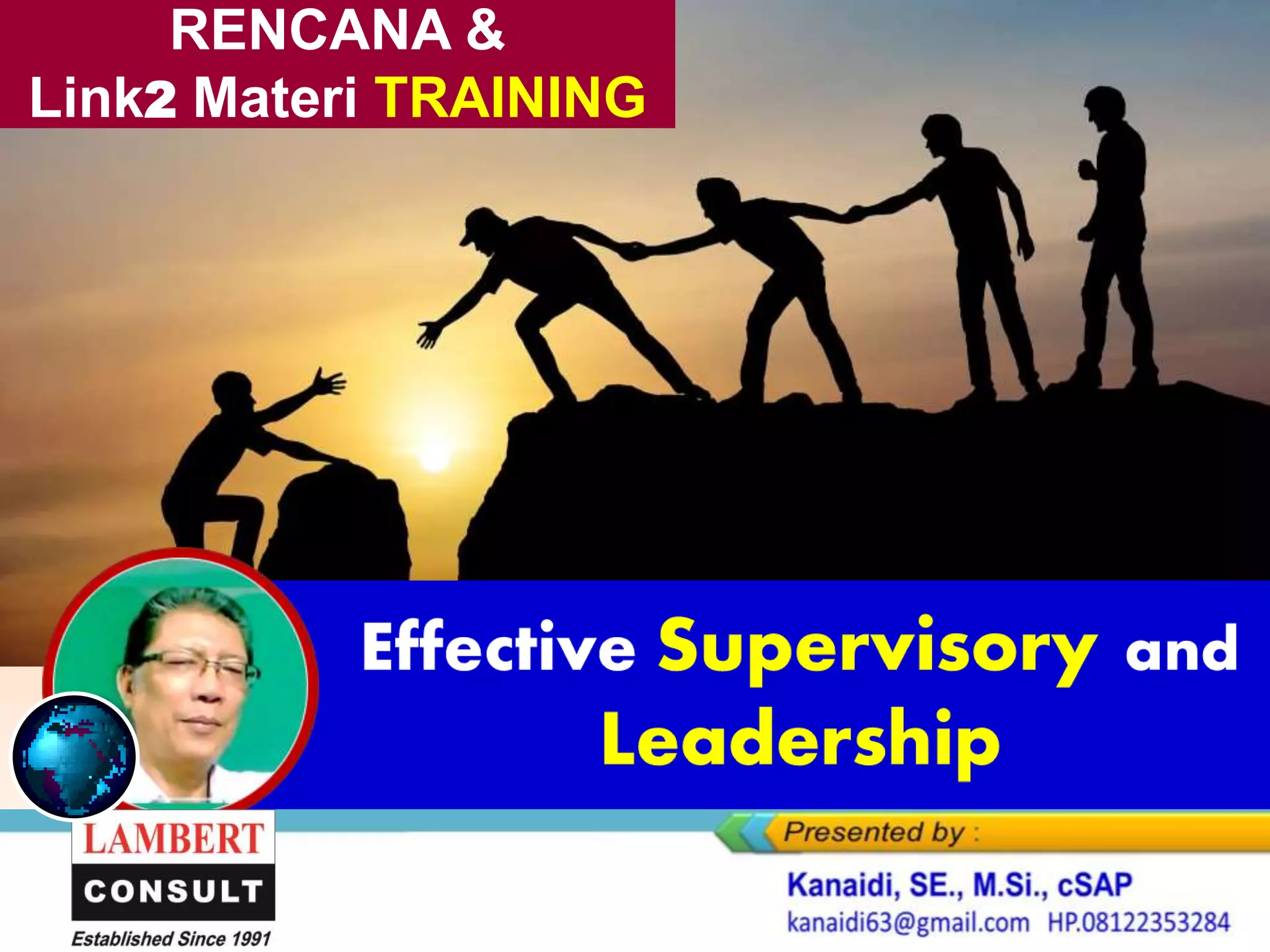 Link2 Materi TRAINING _"Basic SUPERVISORY & LEADERSHIP" | PPTX