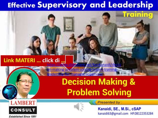 Link2 Materi TRAINING _"Basic SUPERVISORY & LEADERSHIP" | PPTX