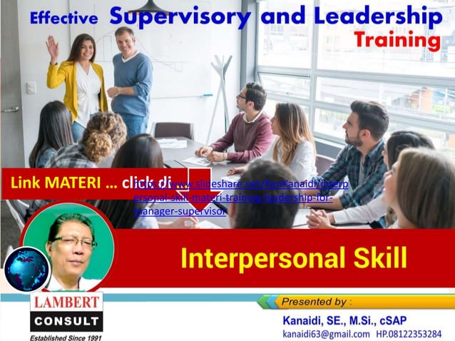 Link2 Materi TRAINING _"Basic SUPERVISORY & LEADERSHIP" | PPTX