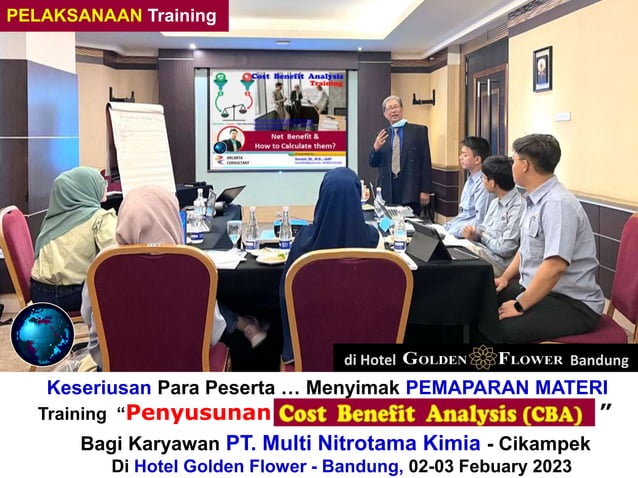 PELAKSANAAN + Link2 MATERI Training _"Penyusunan COST BENEFIT ANALYSIS ...