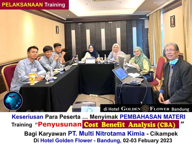 PELAKSANAAN + Link2 MATERI Training _"Penyusunan COST BENEFIT ANALYSIS ...