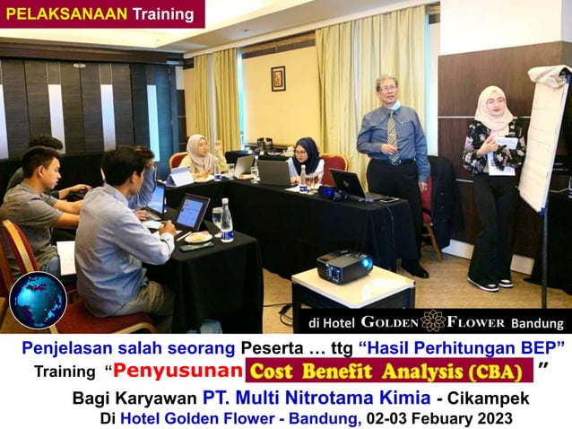 PELAKSANAAN + Link2 MATERI Training _"Penyusunan COST BENEFIT ANALYSIS ...