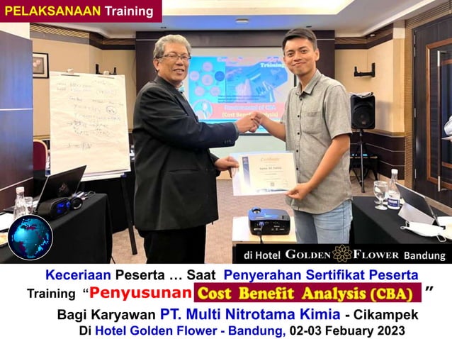 PELAKSANAAN + Link2 MATERI Training _"Penyusunan COST BENEFIT ANALYSIS ...