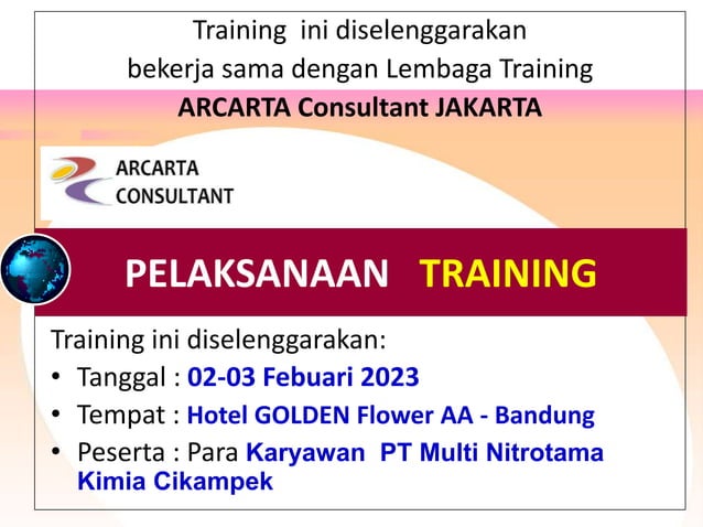 PELAKSANAAN + Link2 MATERI Training _"Penyusunan COST BENEFIT ANALYSIS ...