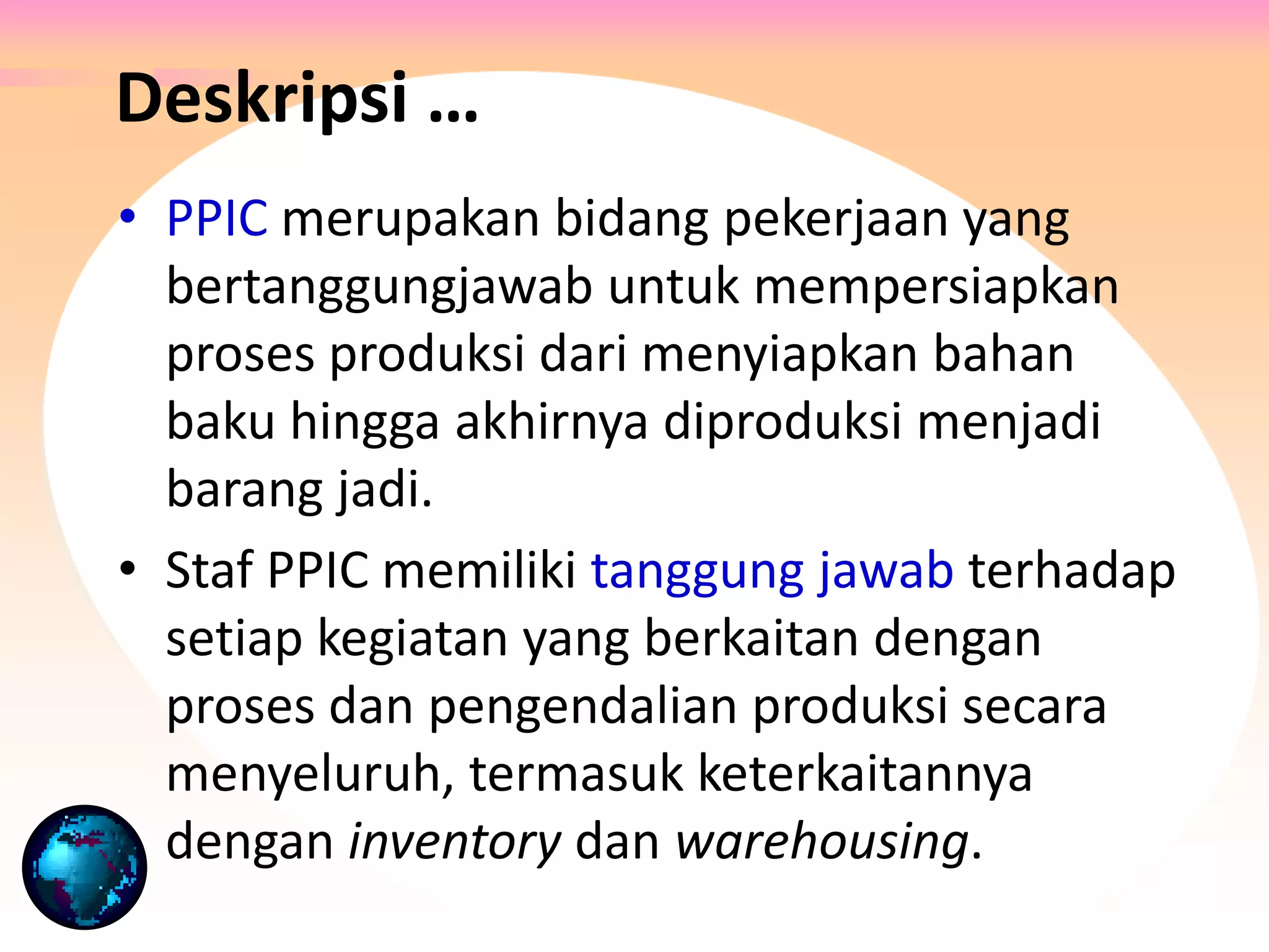 PELAKSANAAN + Link2 Materi TRAINING _"Effective PPIC & LOGISTICs ...