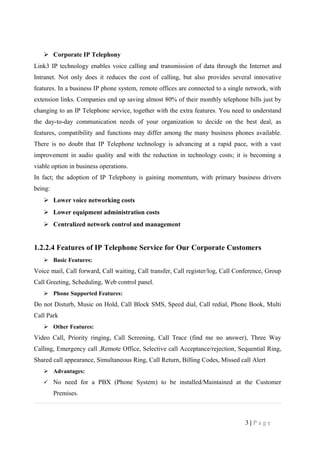 Link3 technologies ltd(all chapter) final | PDF