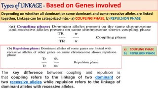 linkage.pptx | Genetics | Science