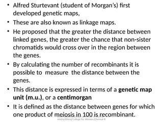 Presentation explaining Linkage in Genetics | PPTX