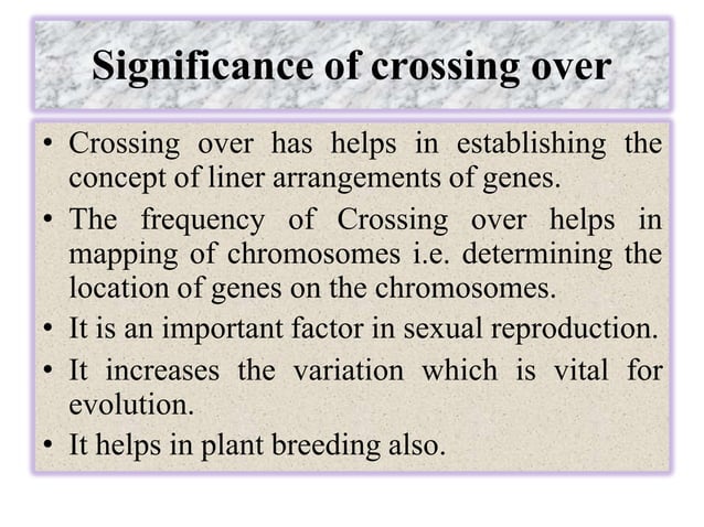 linkage-and-crossing-over presentation ppt | PPTX | Genetics | Science