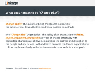 How ready is your organization for change? | PPT