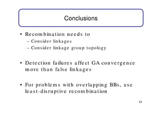 Linkage Learning, Overlapping Building Blocks, and a Systematic Strategy for Scalable ...