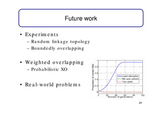 Linkage Learning, Overlapping Building Blocks, and a Systematic Strategy for Scalable ...